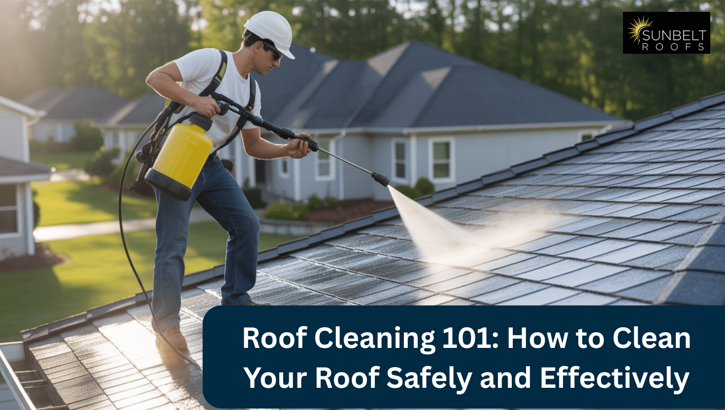 Roof Cleaning Guide: Safe & Effective Methods